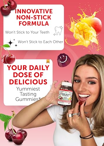 Natural energy support shilajit gummies