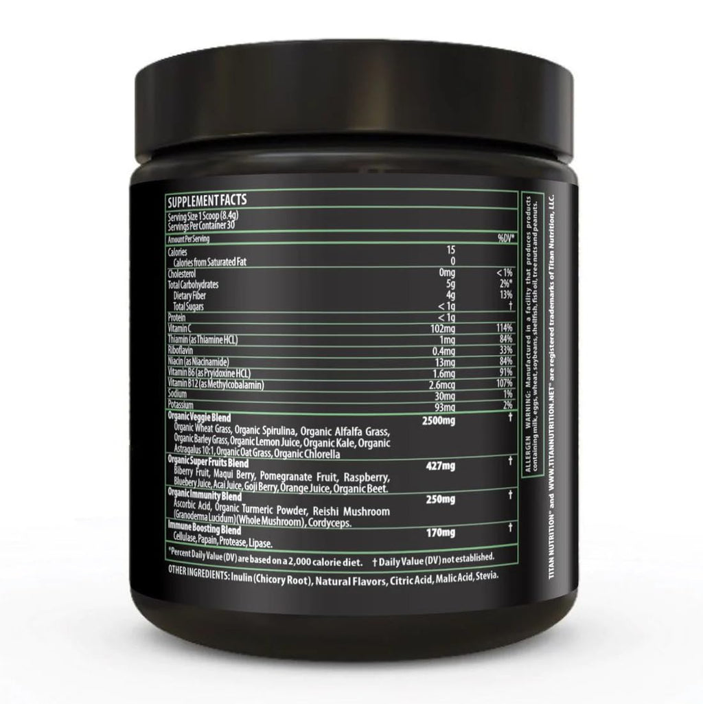natural energy support superfood powder