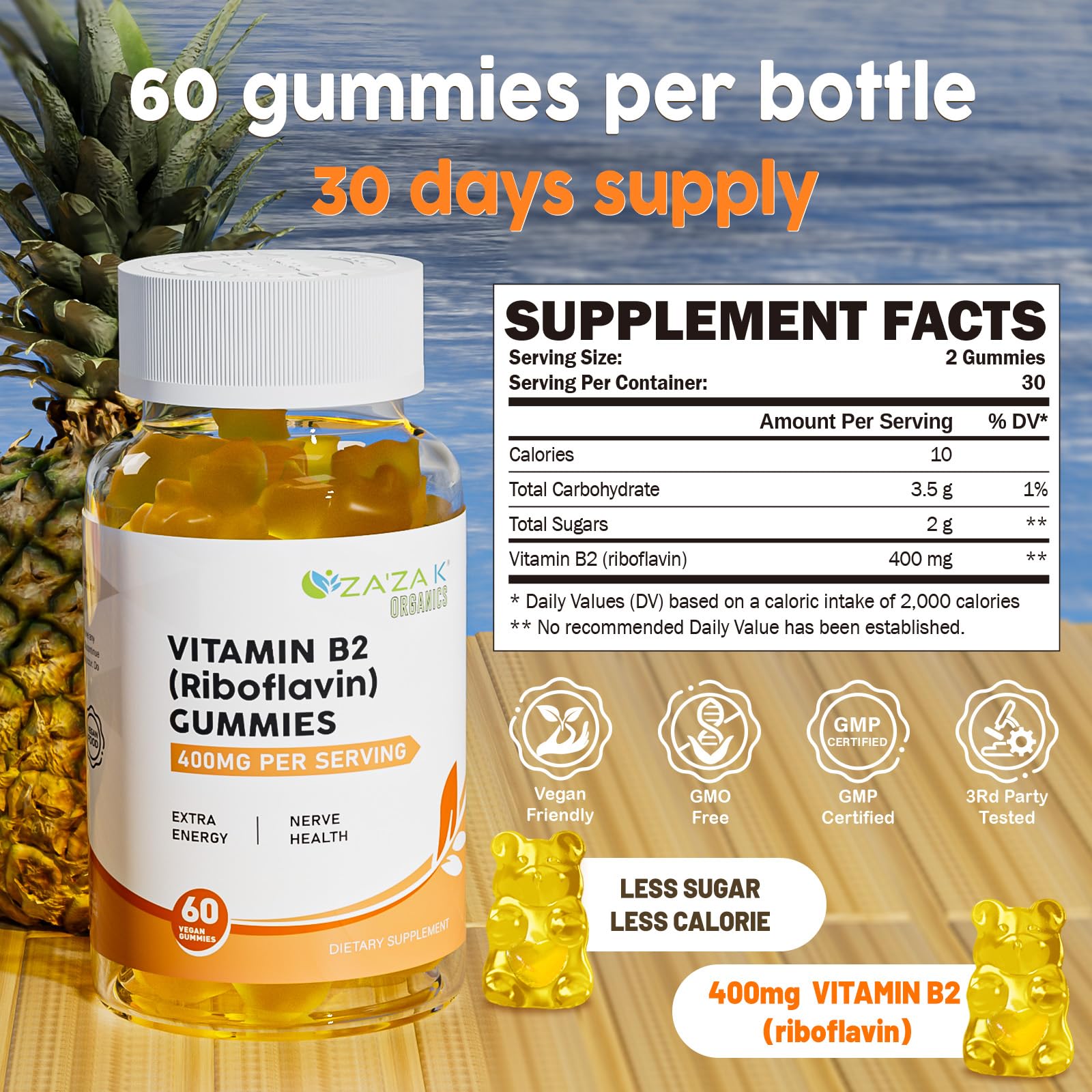 natural energy support Vitamin B2