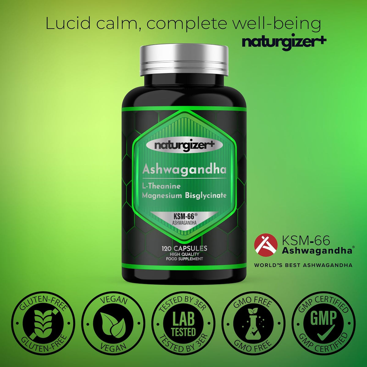 Natural energy support with Ashwagandha