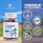 natural energy support with B-12 gummies