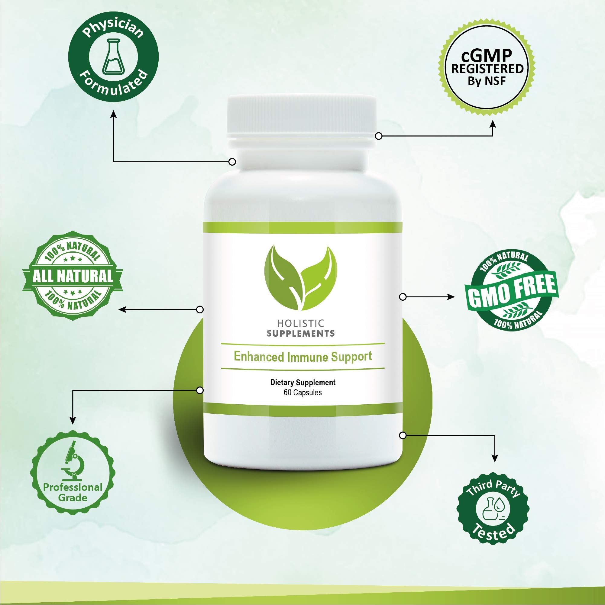 natural energy support with blended supplements