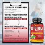 Natural energy support with Gotu Kola