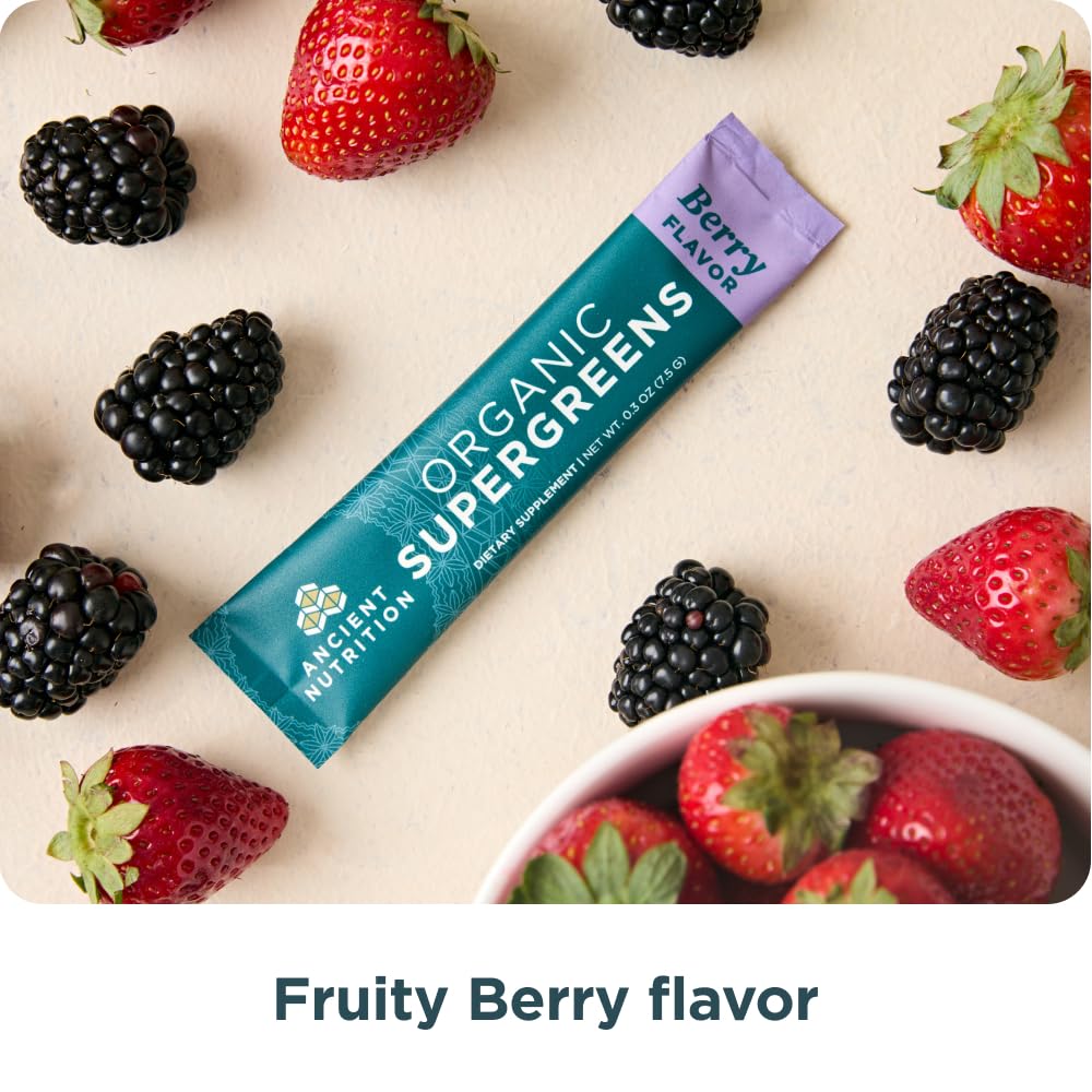 natural energy support with greens