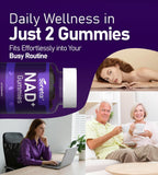 Natural energy support with gummies