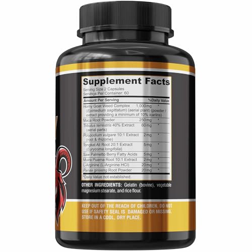 natural energy support with horny goat weed