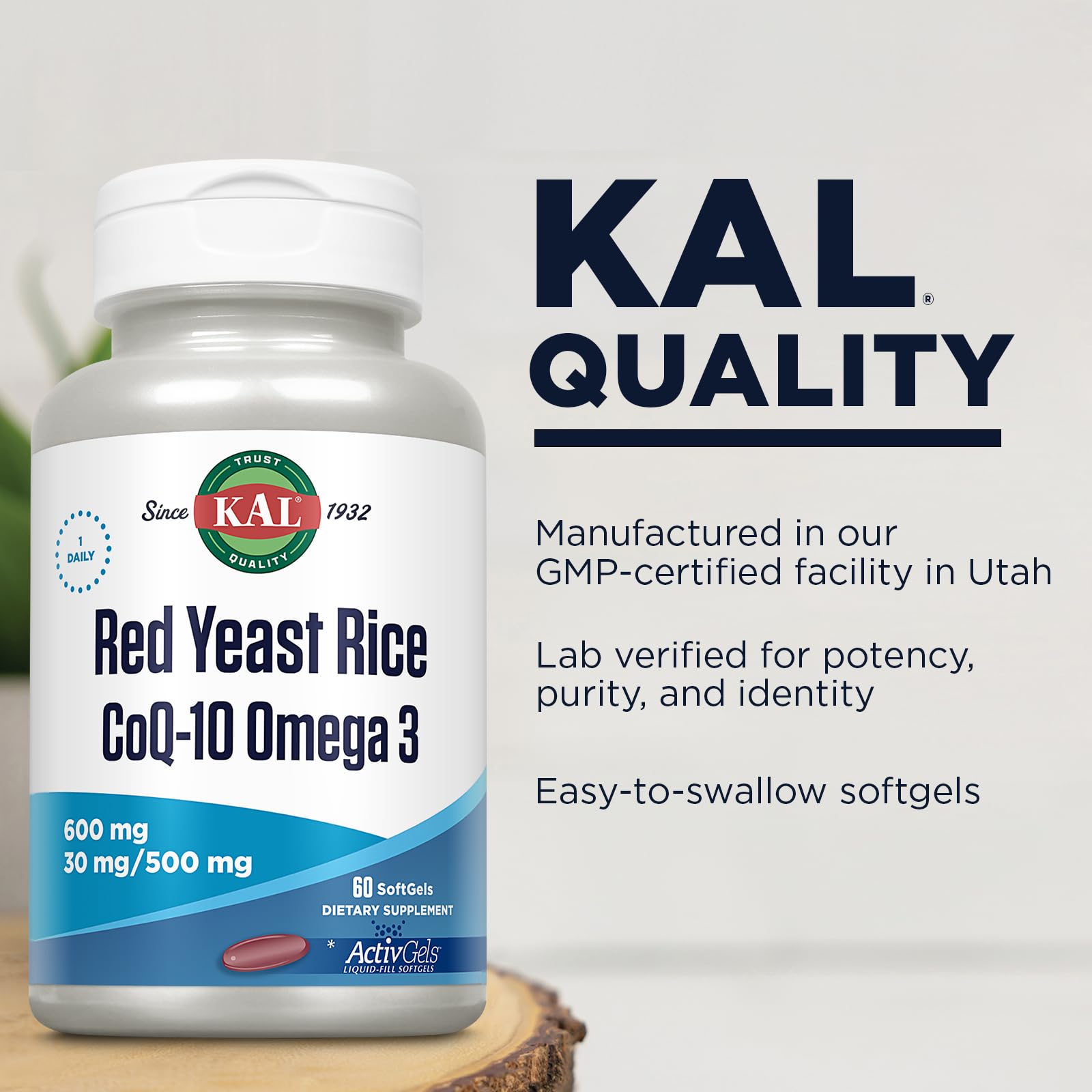 natural energy support with Kal vitamins