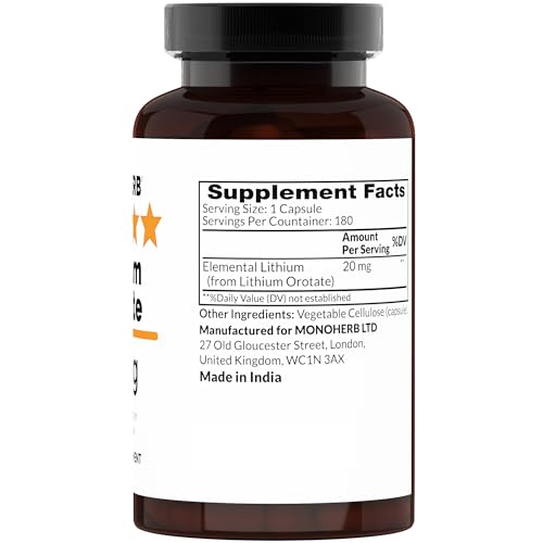 natural energy support with lithium orotate
