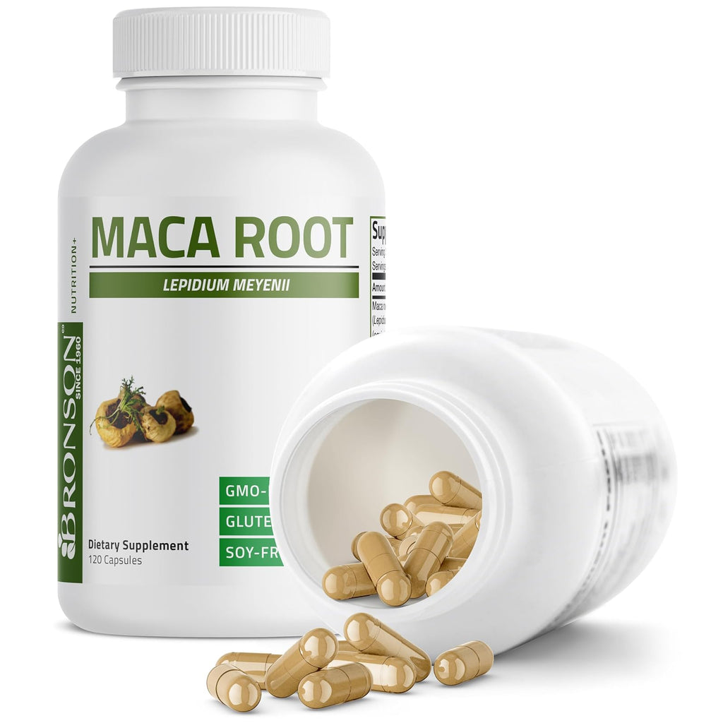 Natural energy support with Maca