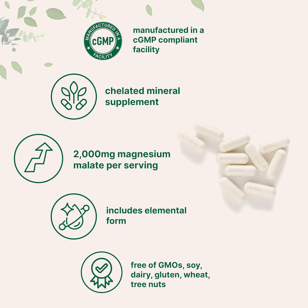Natural energy support with Magnesium Malate