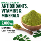 Natural energy support with Moringa