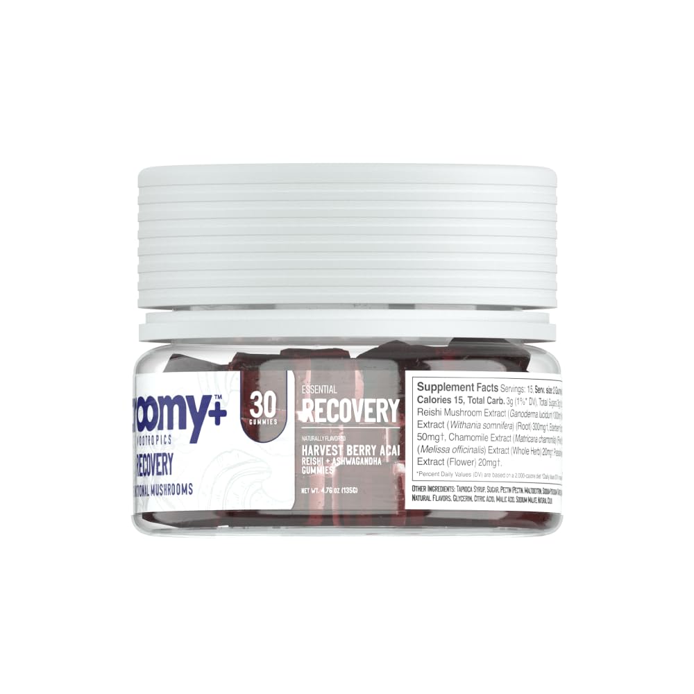 Natural energy support with mushrooms