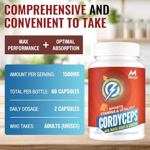 Natural energy support with mushrooms