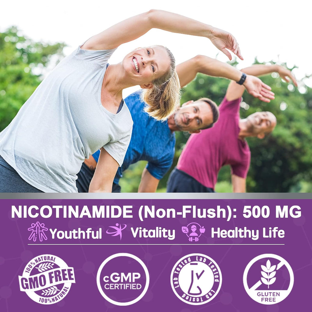 Natural energy support with Nicotinamide