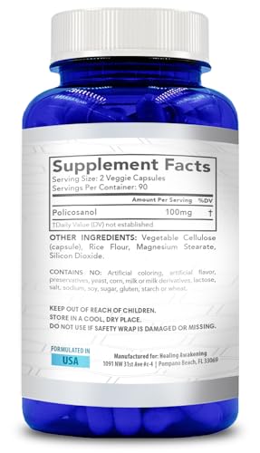 natural energy support with policosanol