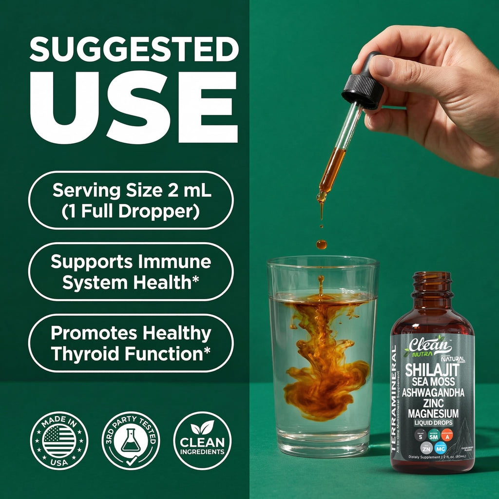 Natural energy support with Shilajit