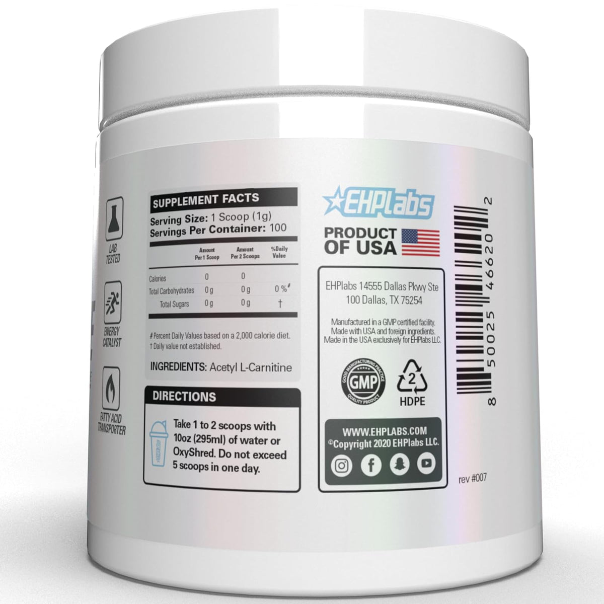 natural energy with acetyl l-carnitine