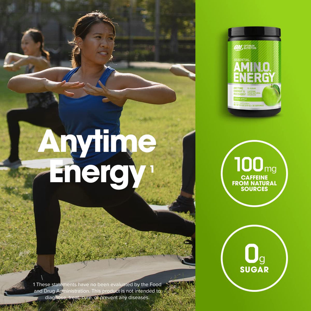 natural energy with amino acids