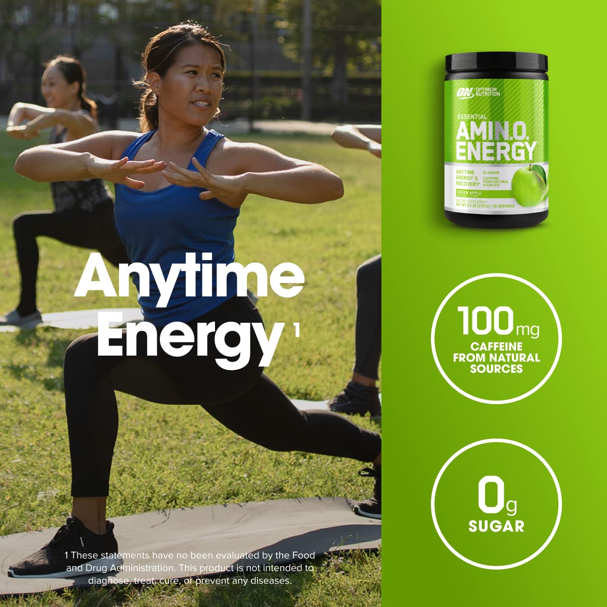 natural energy with amino acids