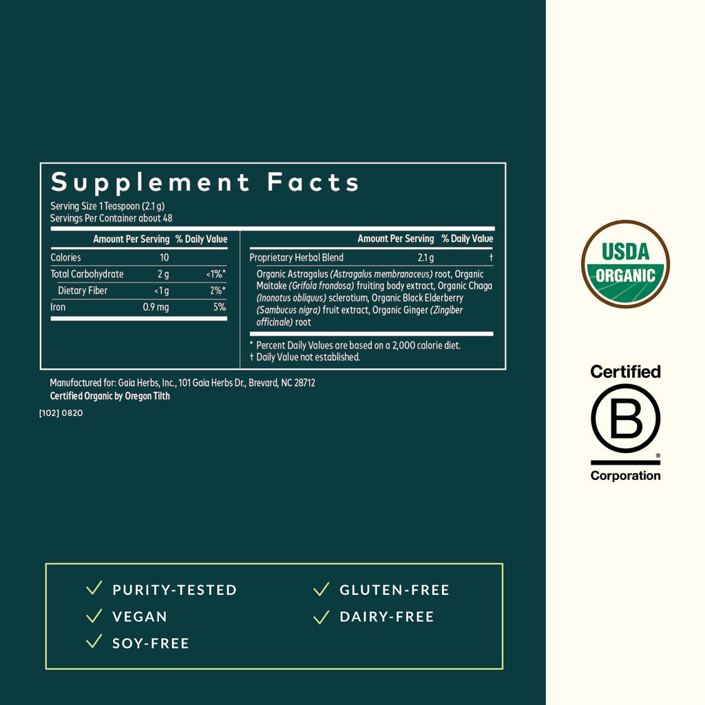 natural energy with ginger extract