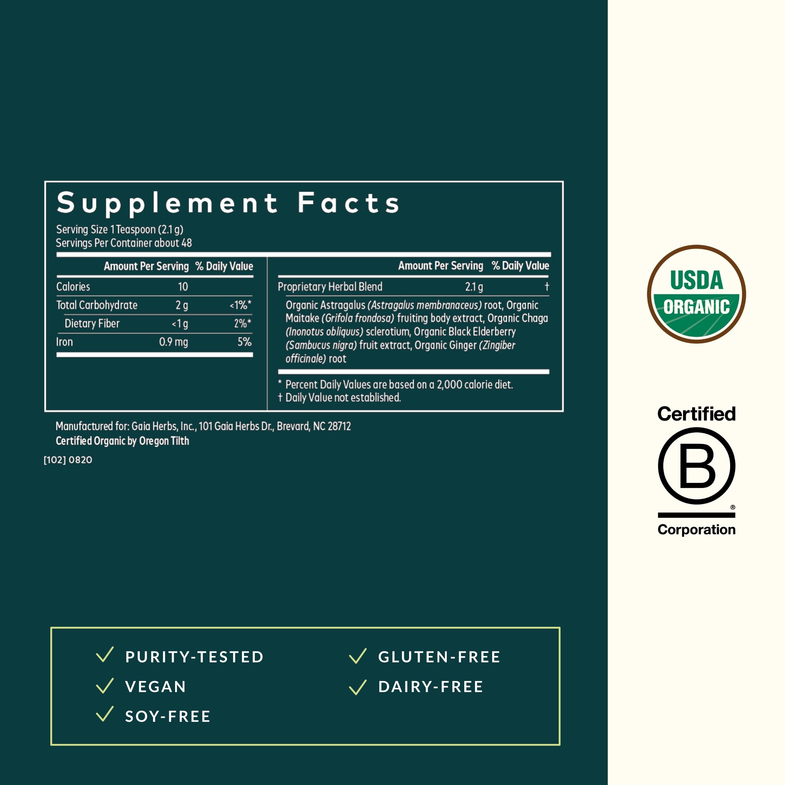 natural energy with ginger extract