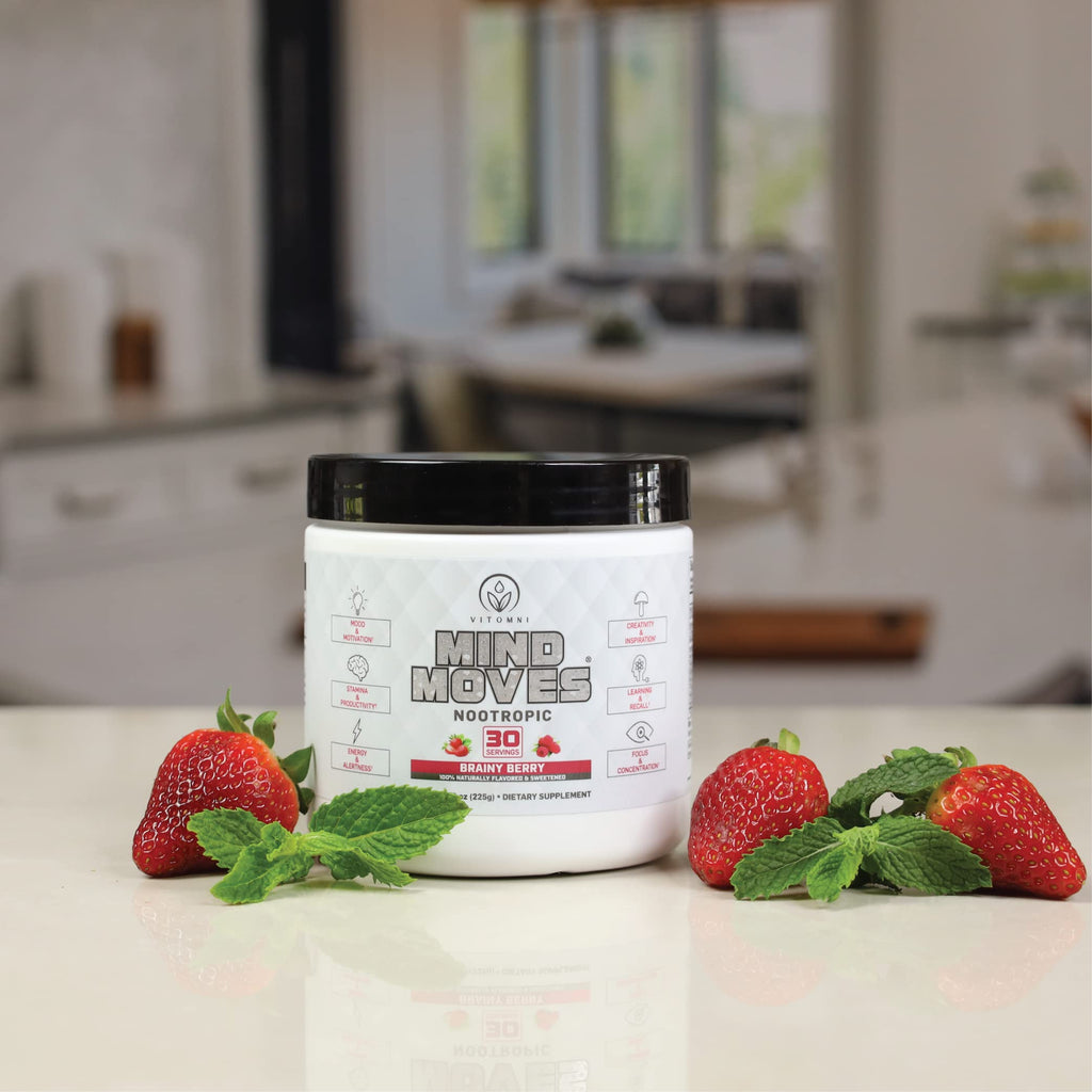 Natural energy with Mind Moves brain supplements