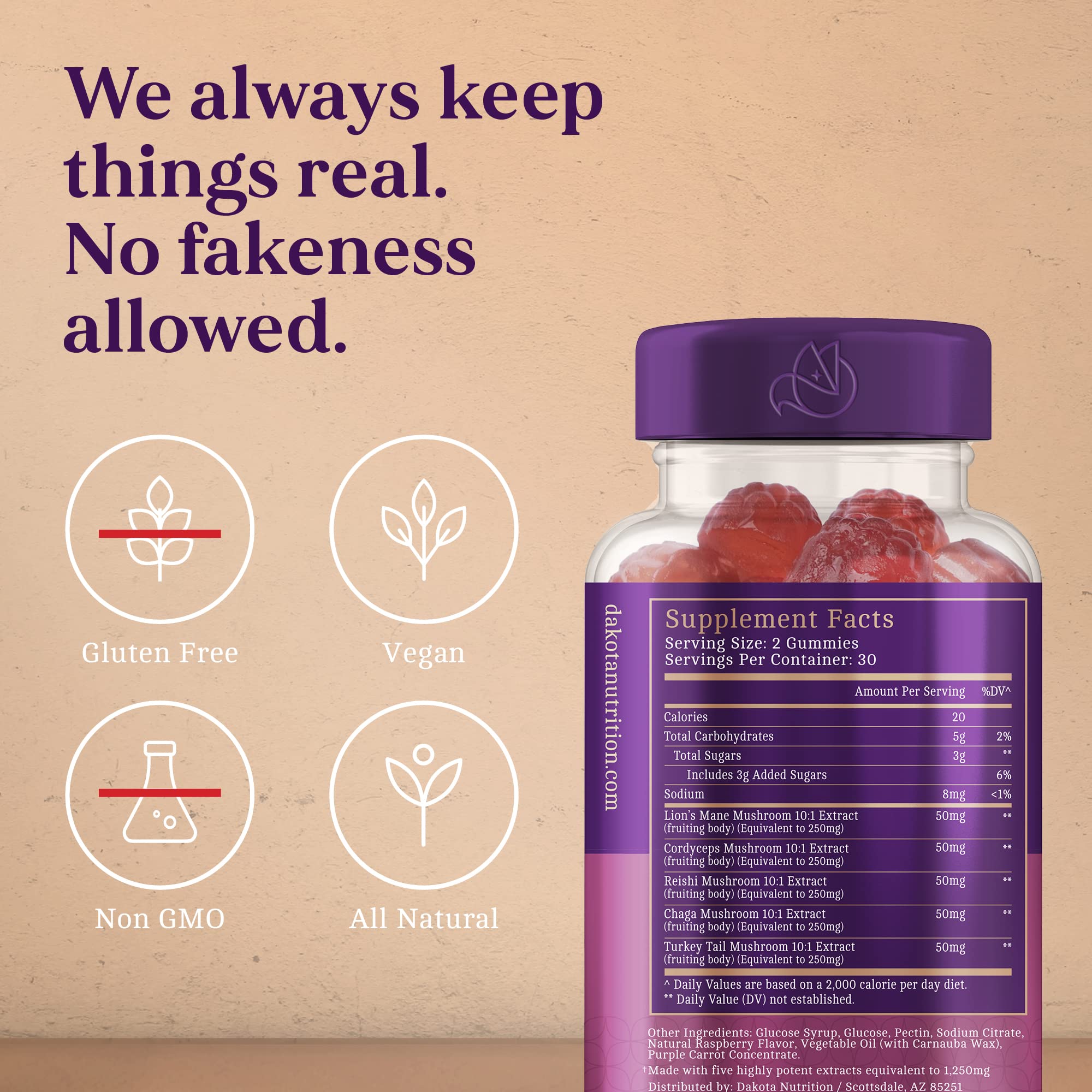 natural energy with mushroom gummies