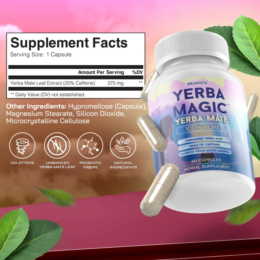 natural energy yerba mate supplement