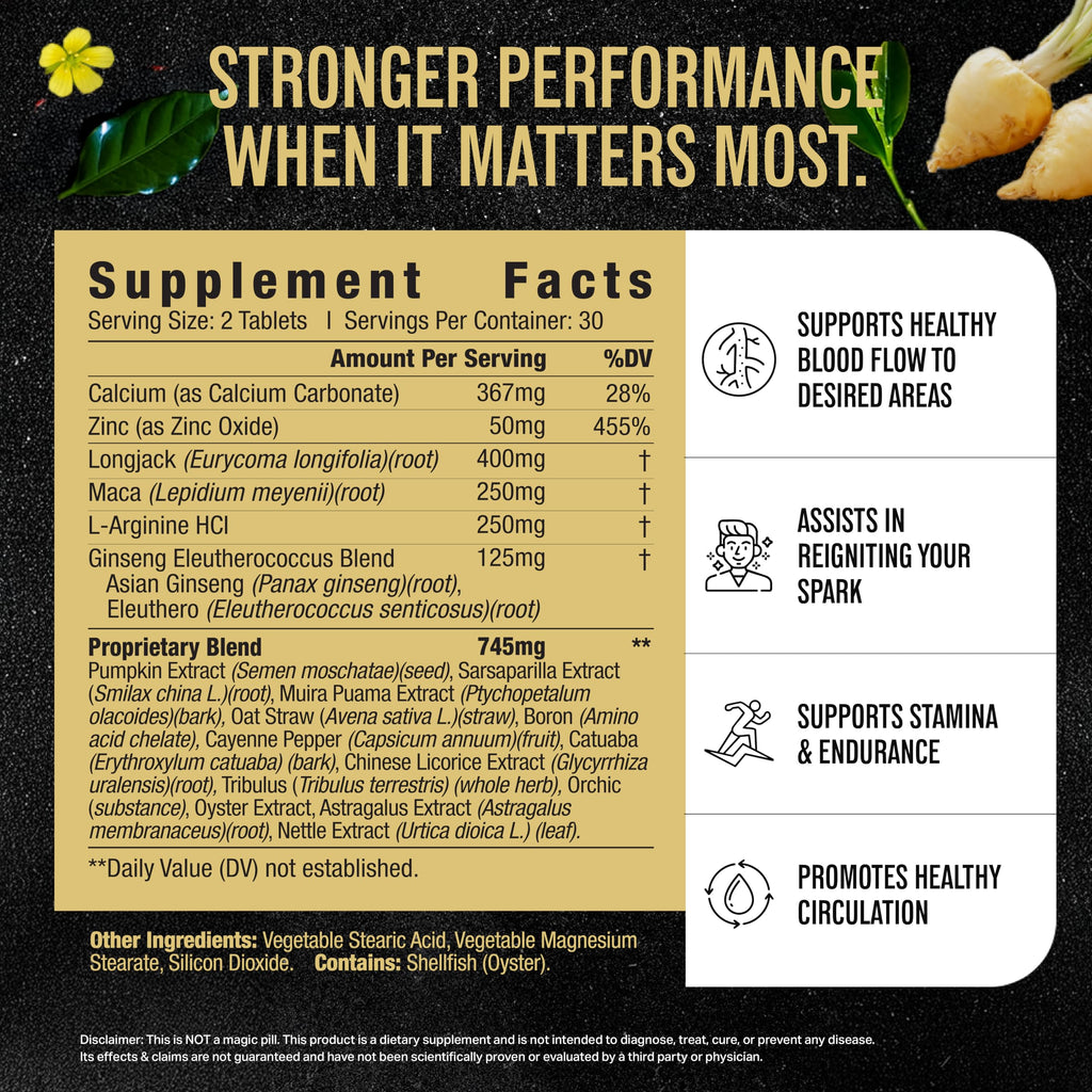 natural erection support supplement