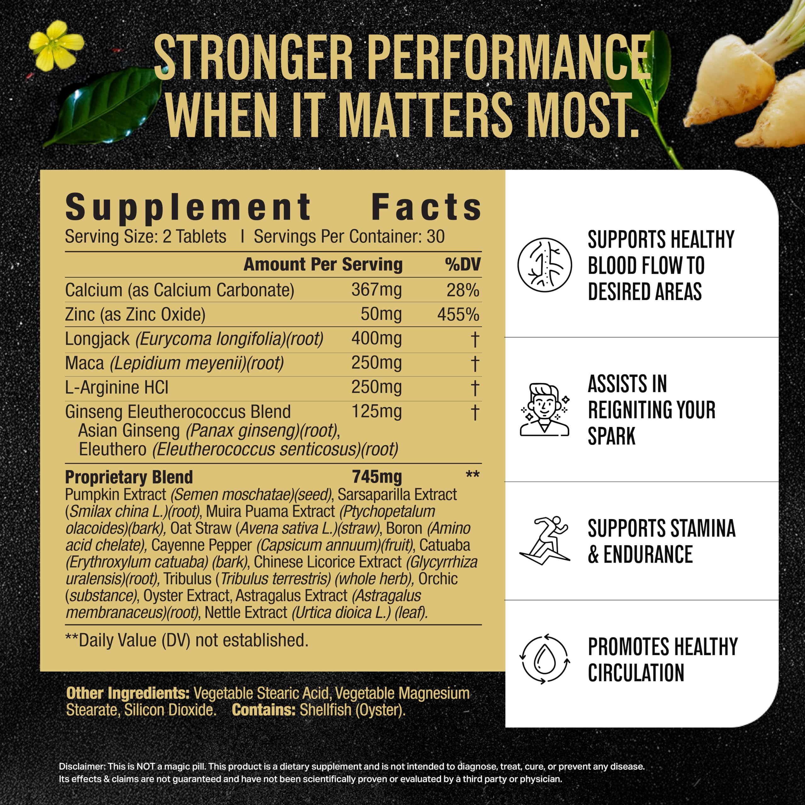 natural erection support supplement
