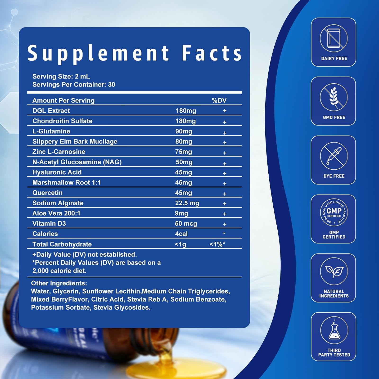 natural esophageal support drops