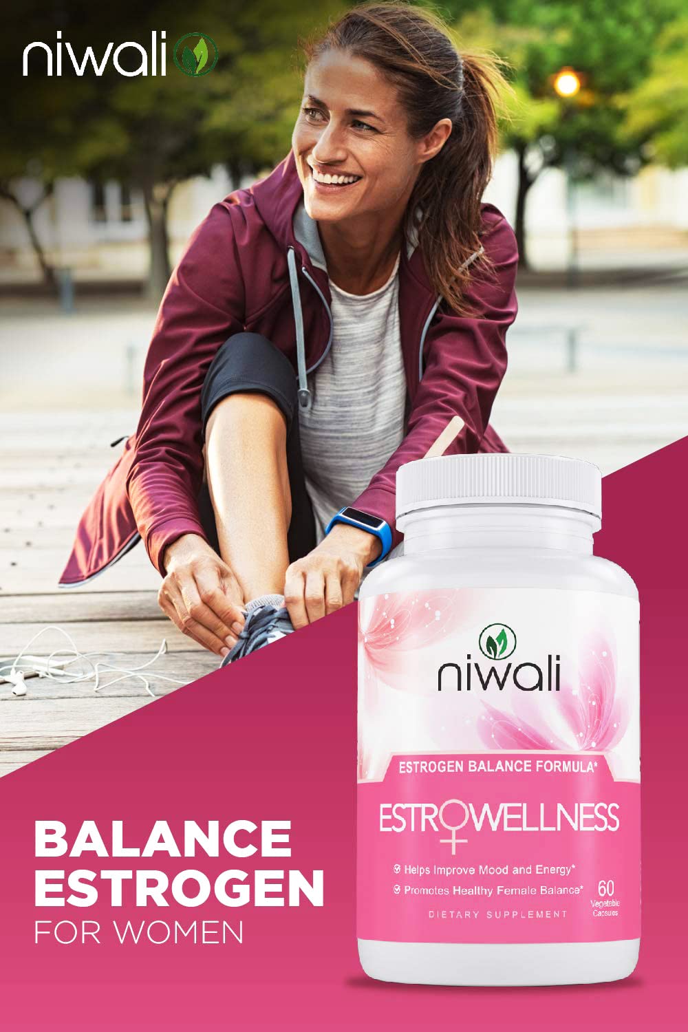 natural estrogen support in capsules