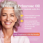 Natural evening primrose health supplement