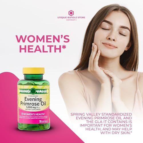 Natural evening primrose oil for skin health