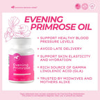 Natural evening primrose oil supplement