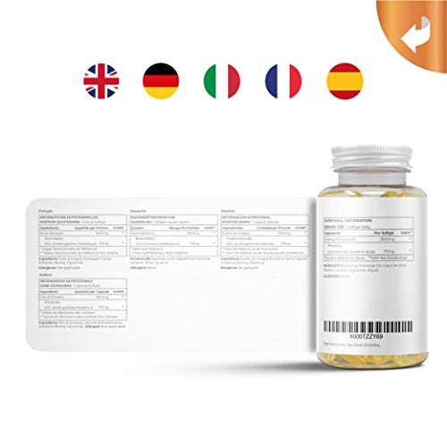 natural evening primrose oil supplement