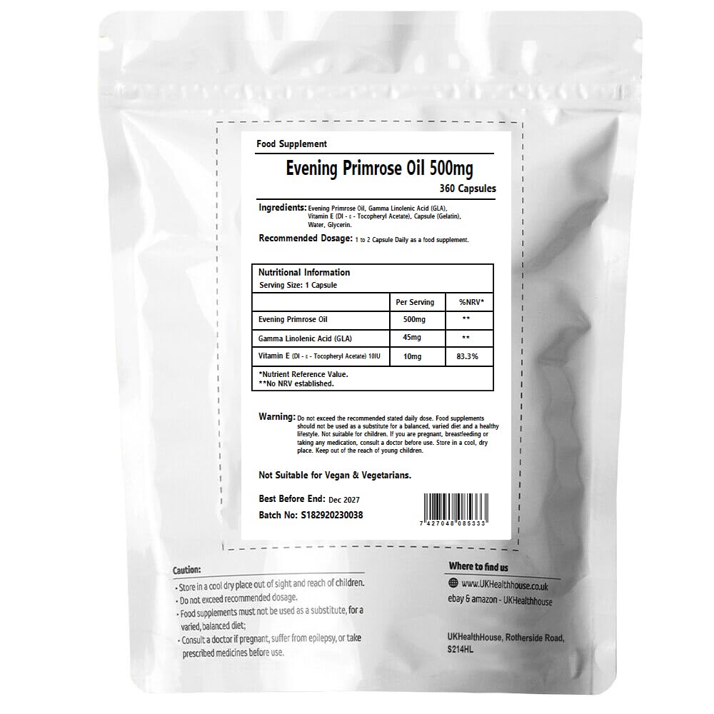 natural evening primrose supplement benefits