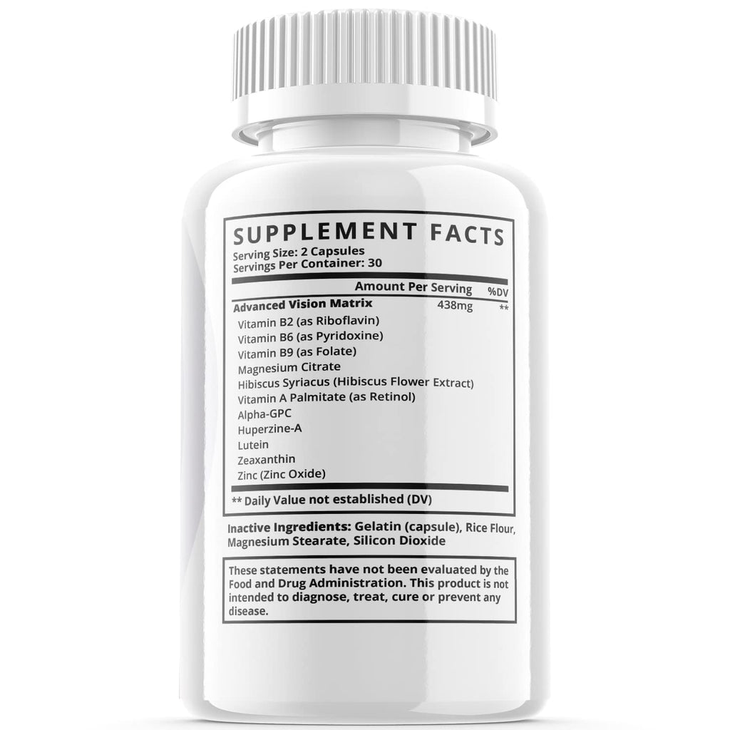 natural eye care supplement capsules