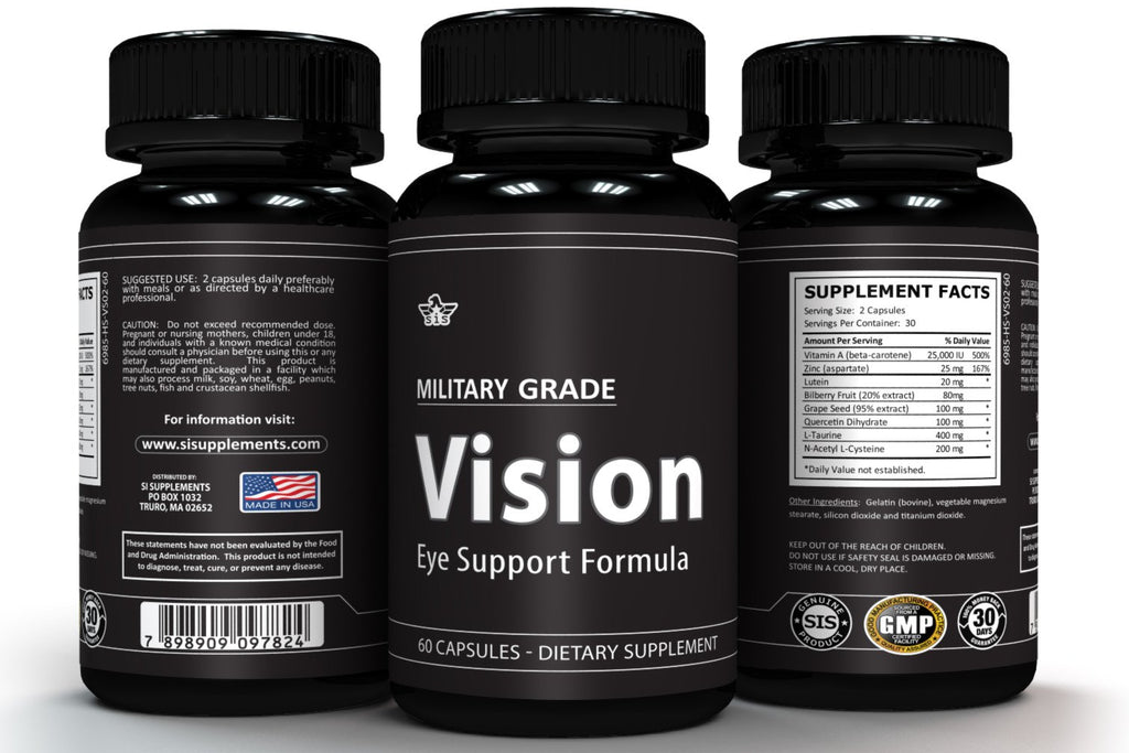 natural eye care vitamin capsules