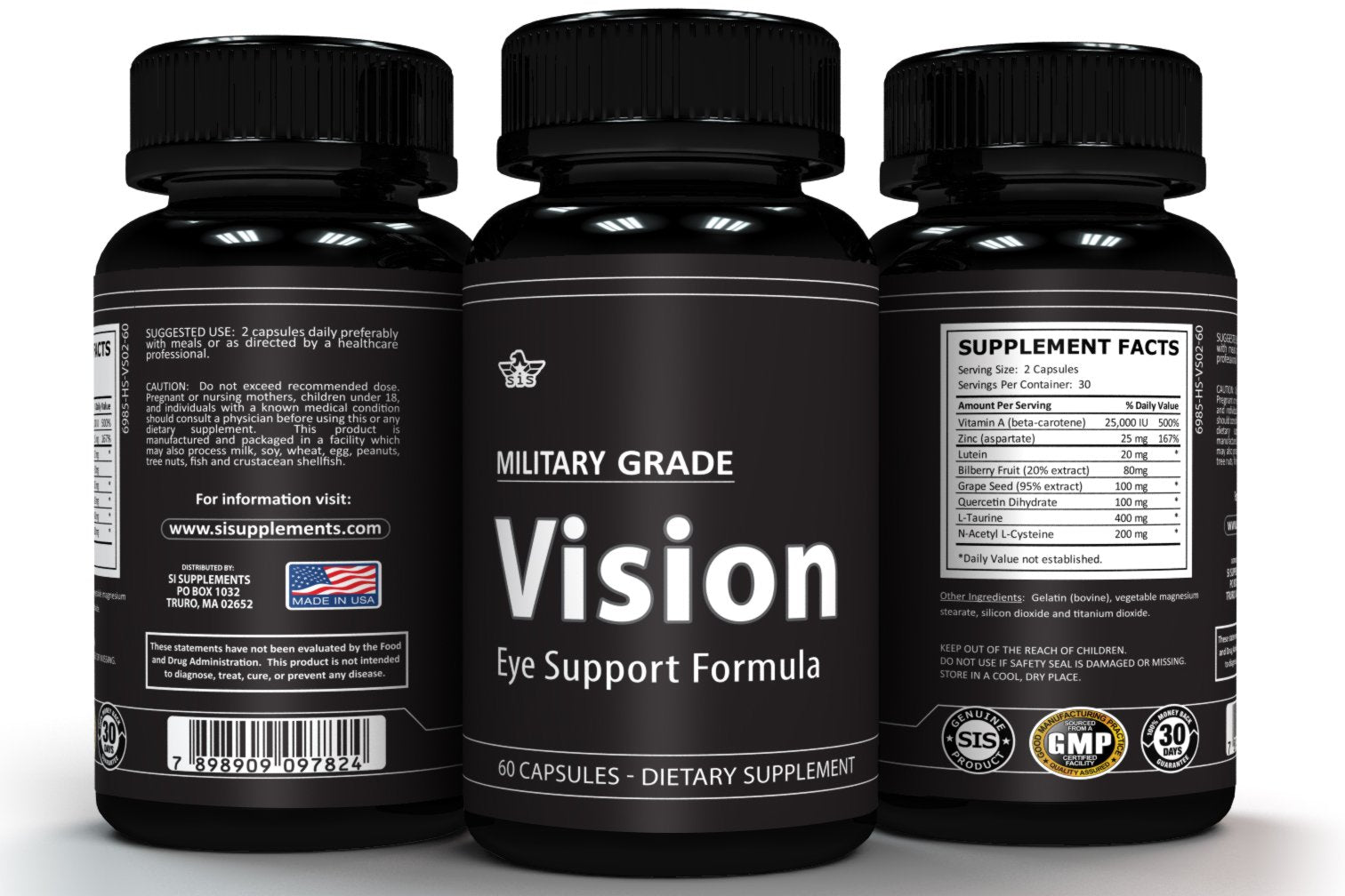 natural eye care vitamin capsules
