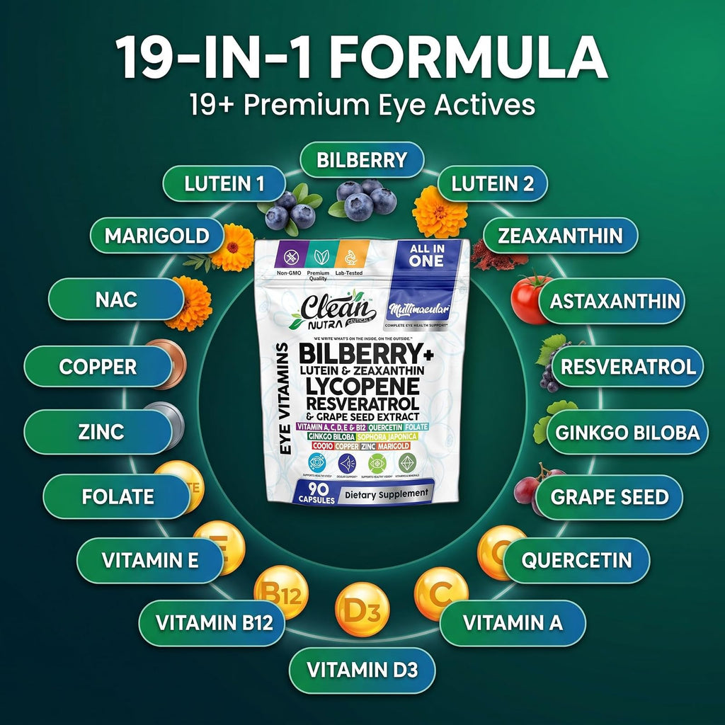 Natural eye care with Bilberry extract