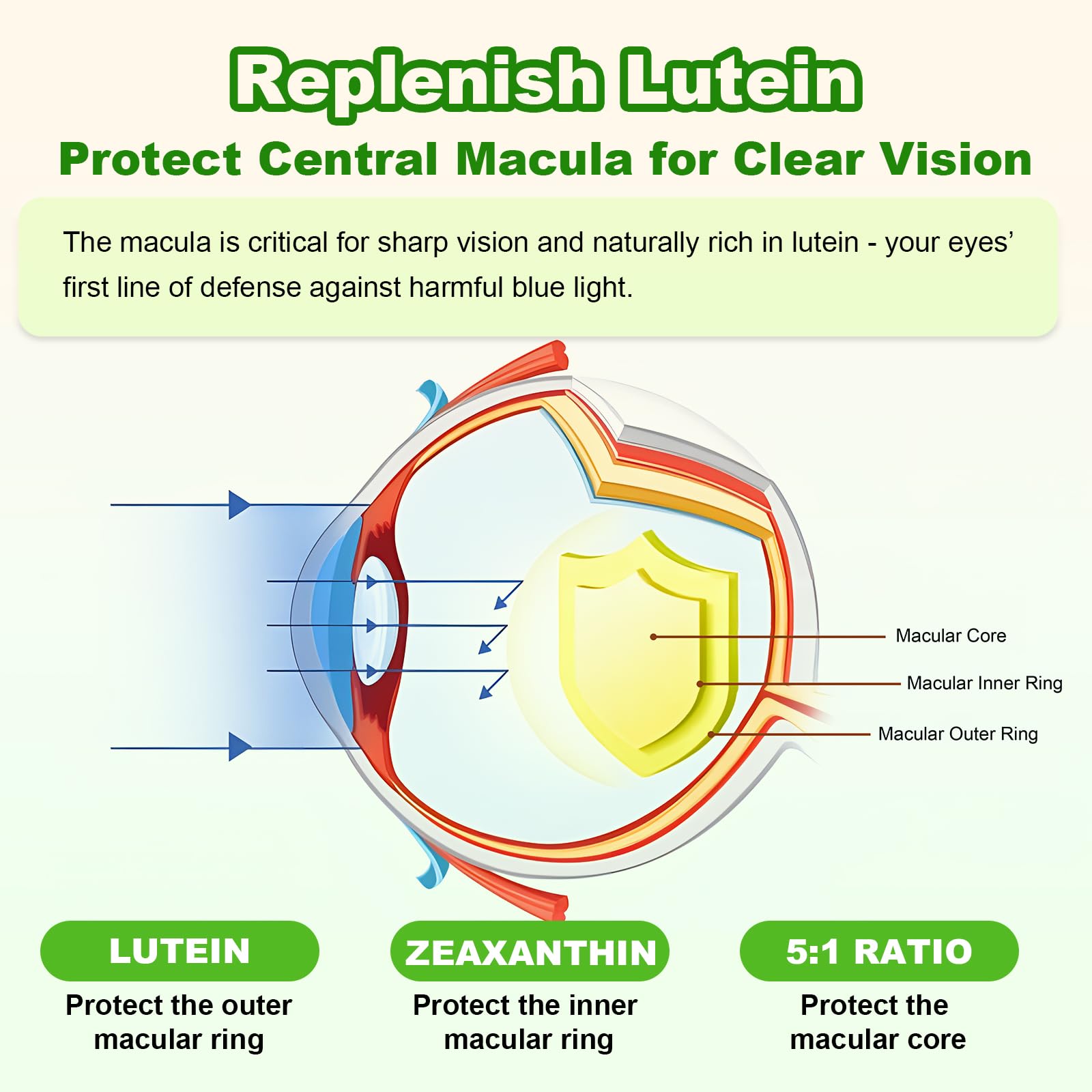 natural eye care with lutein gummies
