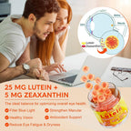 Natural eye care with zeaxanthin gummies