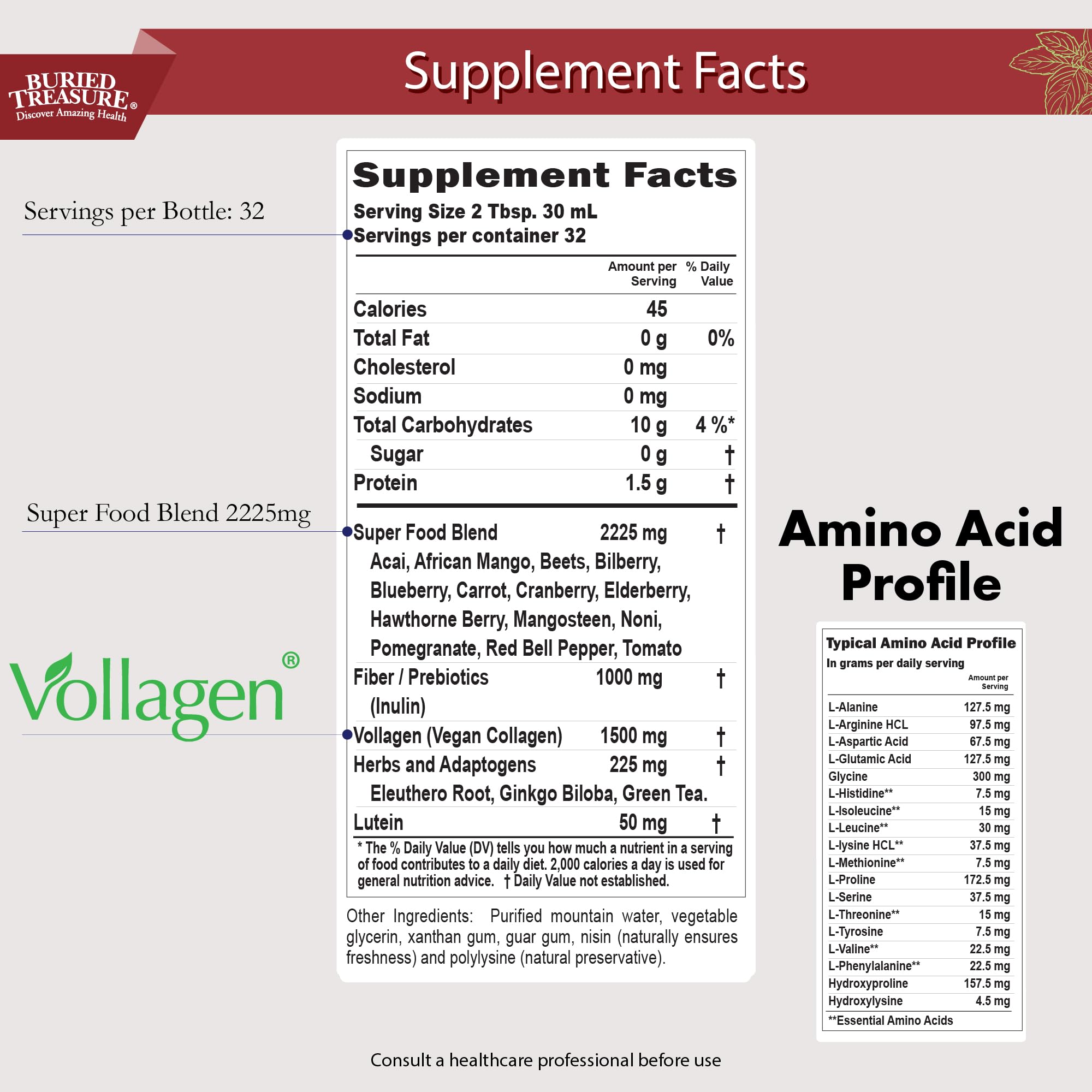 natural eye health supplement blend