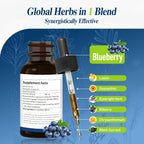 Natural eye health support drops