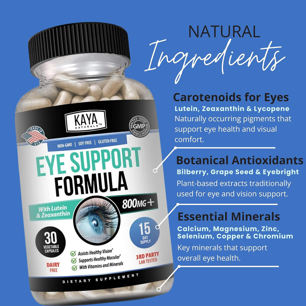 Natural eye health vitamins Canada
