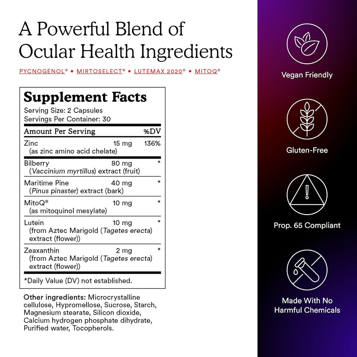 Natural eye health with vitamin A