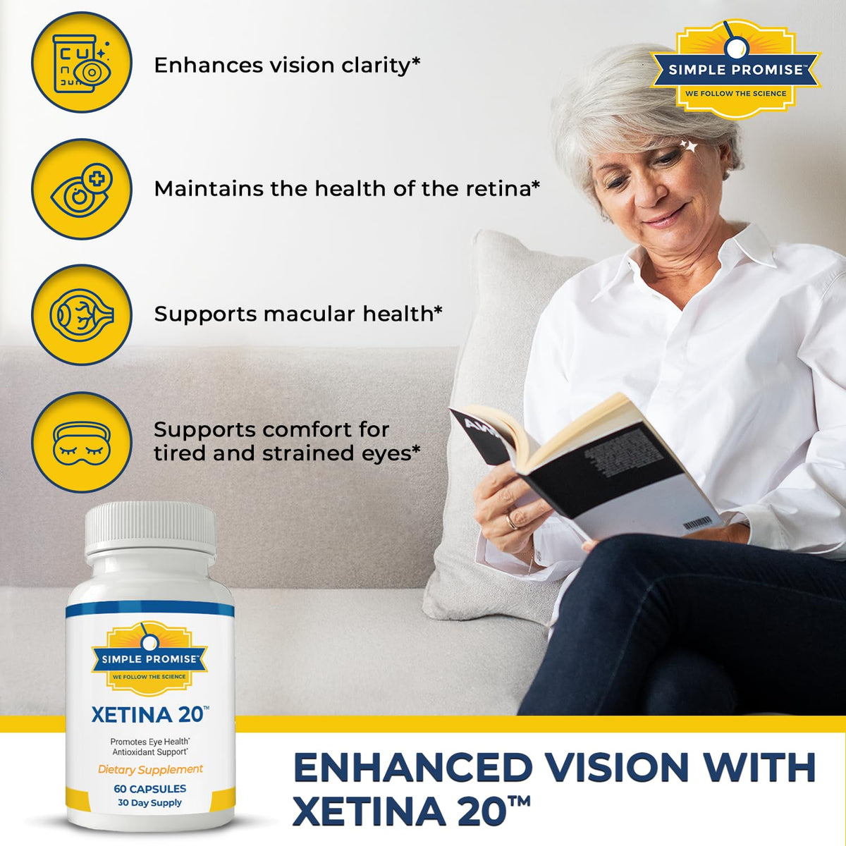 Natural eye protection with Xetina