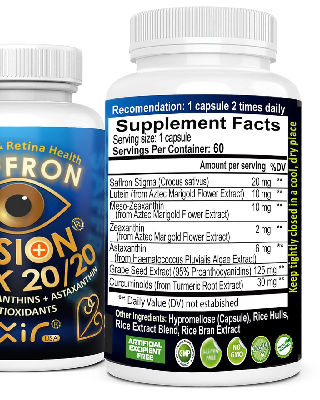 natural eye support with EXIR formula