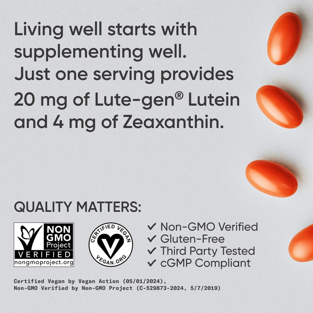 Natural eye support with Lutein